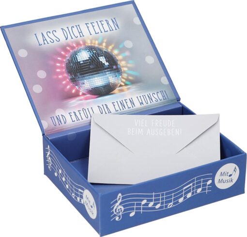 Geschenkbox mit Musik "Happy Birthday"
